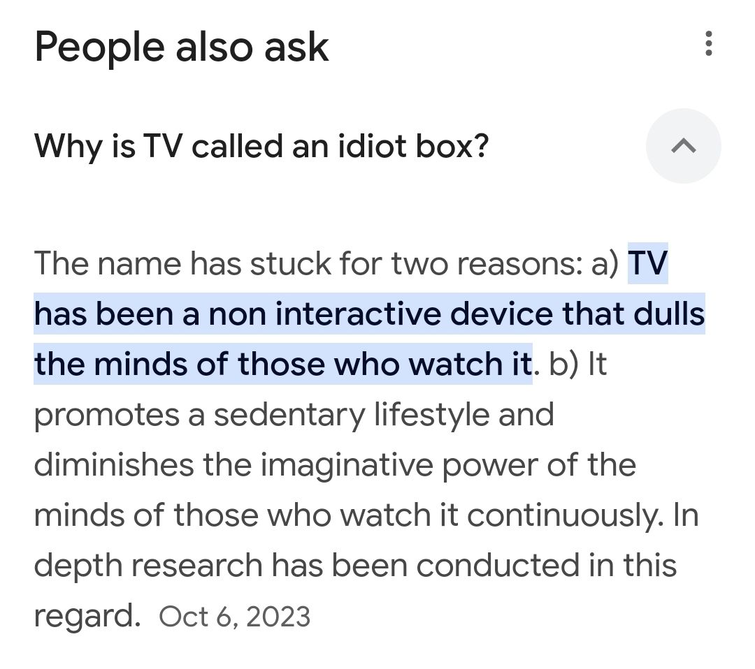 DON’T FALL VICTIM TO THE IDIOT BOX! 📺 – SECRET 2 AN AMAZING LIFE