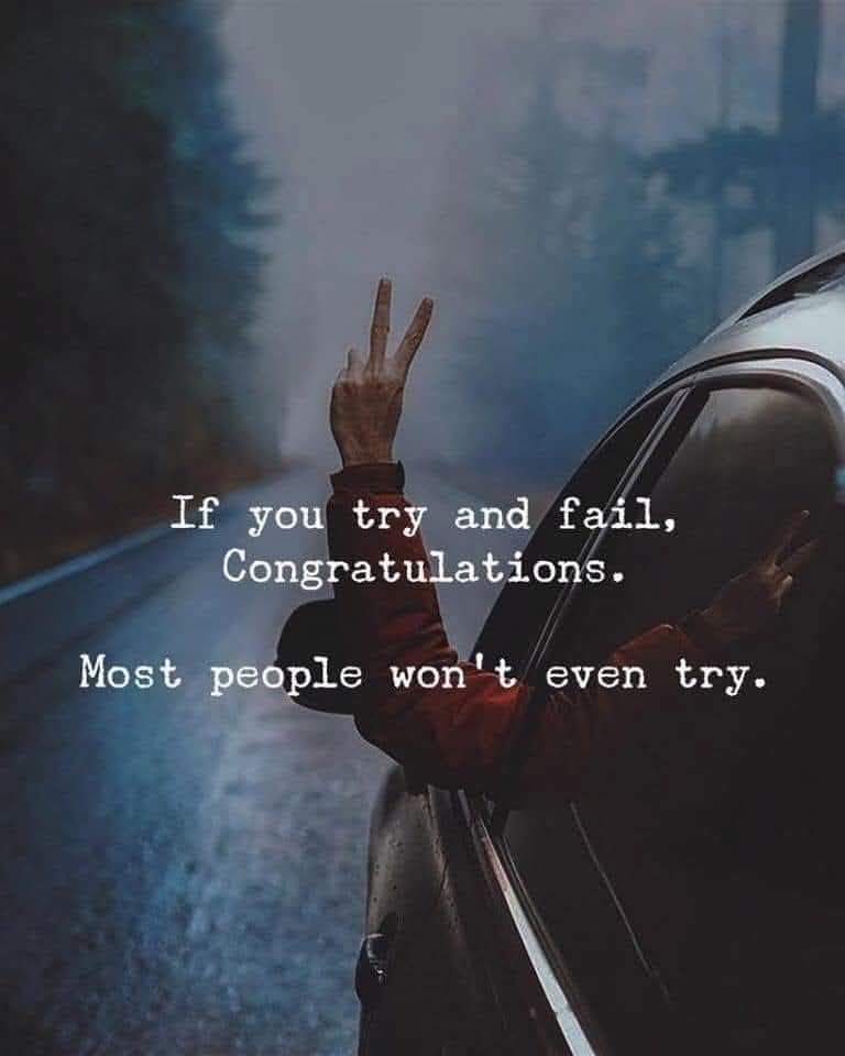 IF YOU FAIL, CONGRATULATIONS 🎊 – SECRET 2 AN AMAZING LIFE